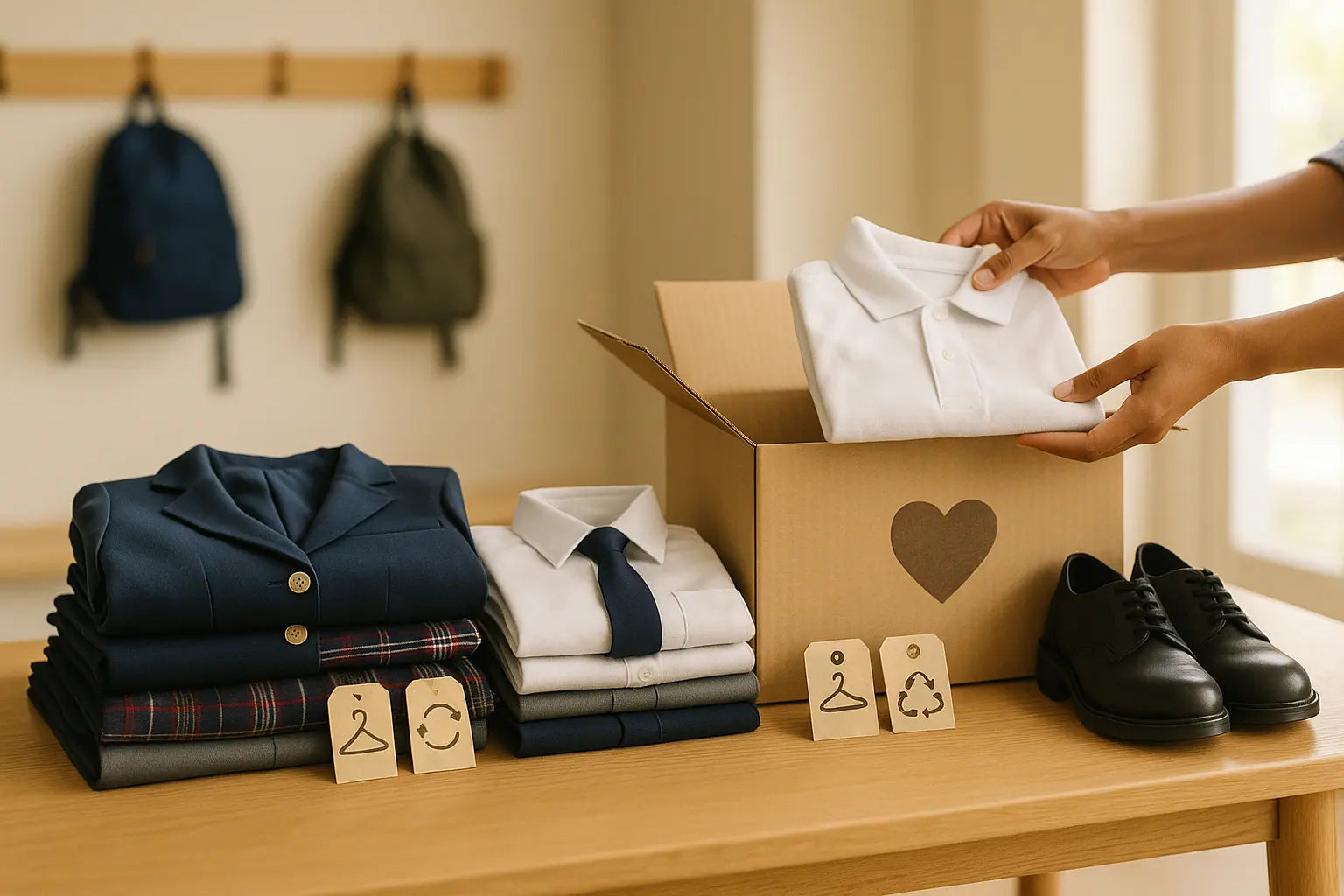 How to donate the uniforms we no longer need – Faith Uniforms