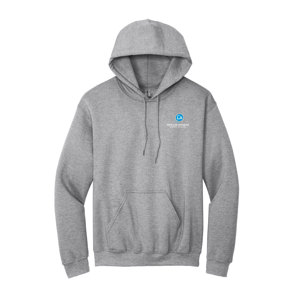 New Los Angeles Middle School Pull-Over Hoodie – Faith Uniforms