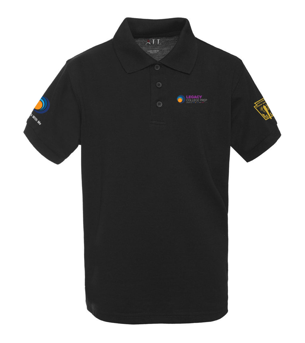 Stylish Legacy College Prep NHS Polo | Faith Uniforms