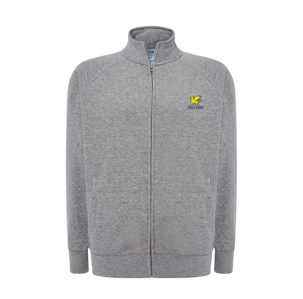 Stella Middle Charter Academy 7th Grade No Hood Full Zip-Up Sweater ...