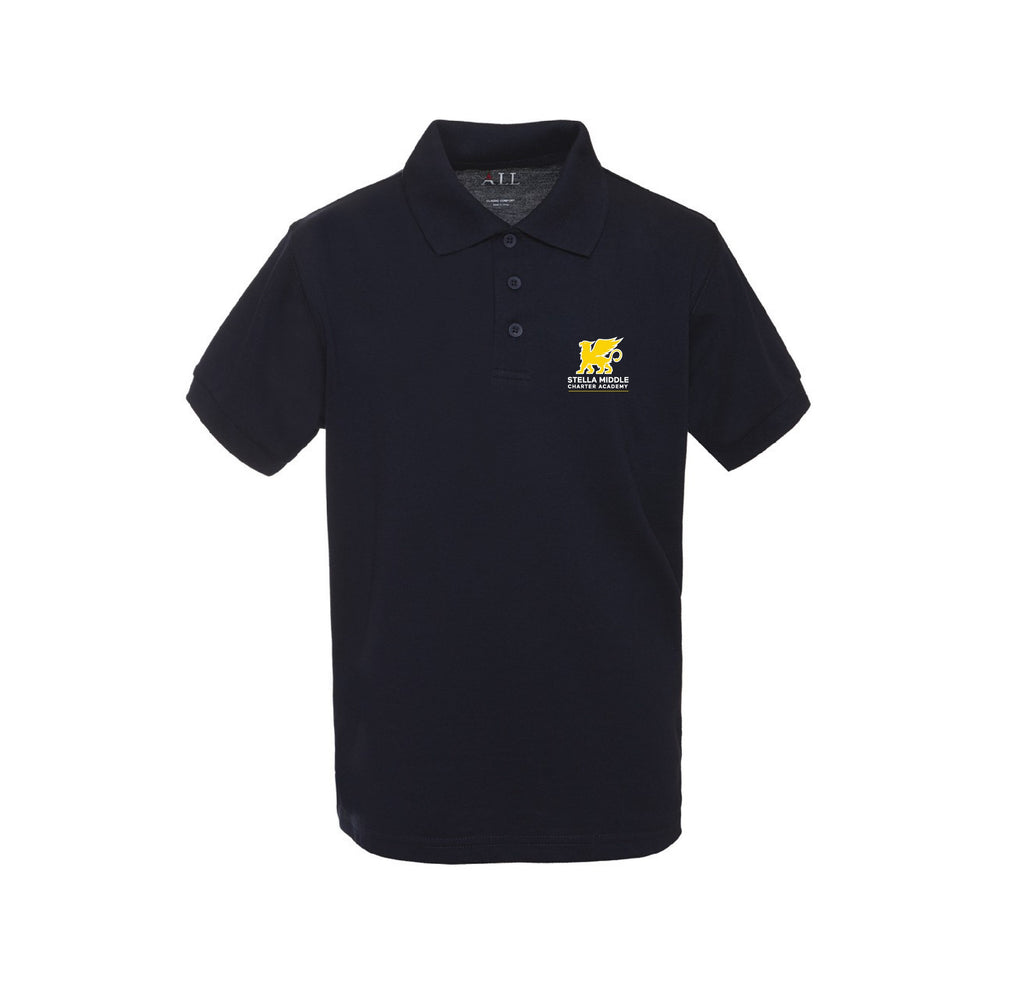 Stella Academy Print 6th Grade Polo – Faith Uniforms