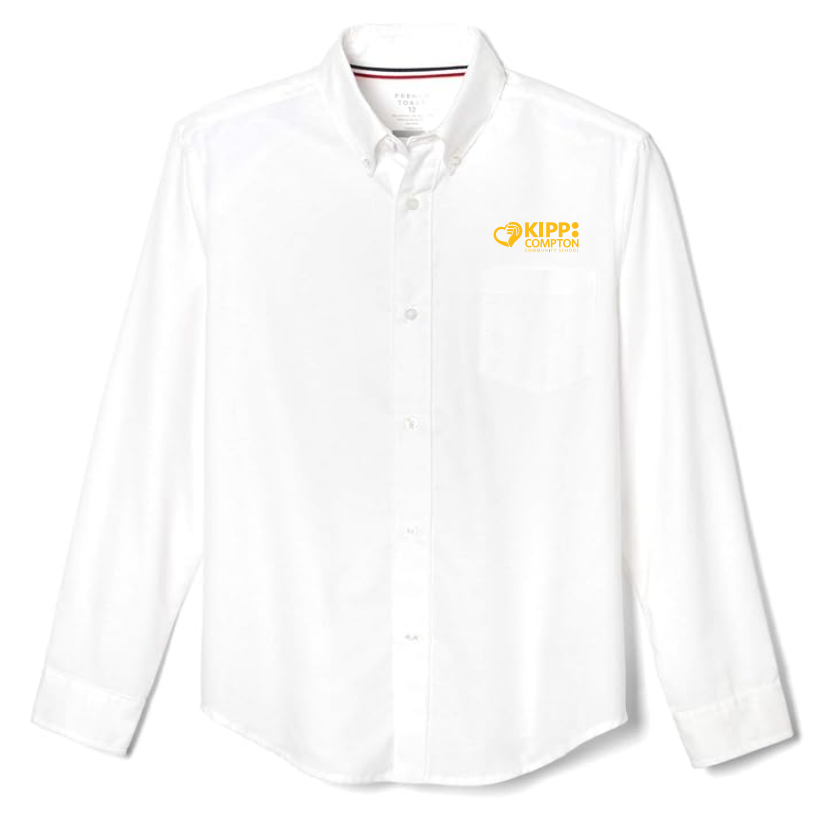 KIPP Compton Long Sleeve Button Down – Faith Uniforms