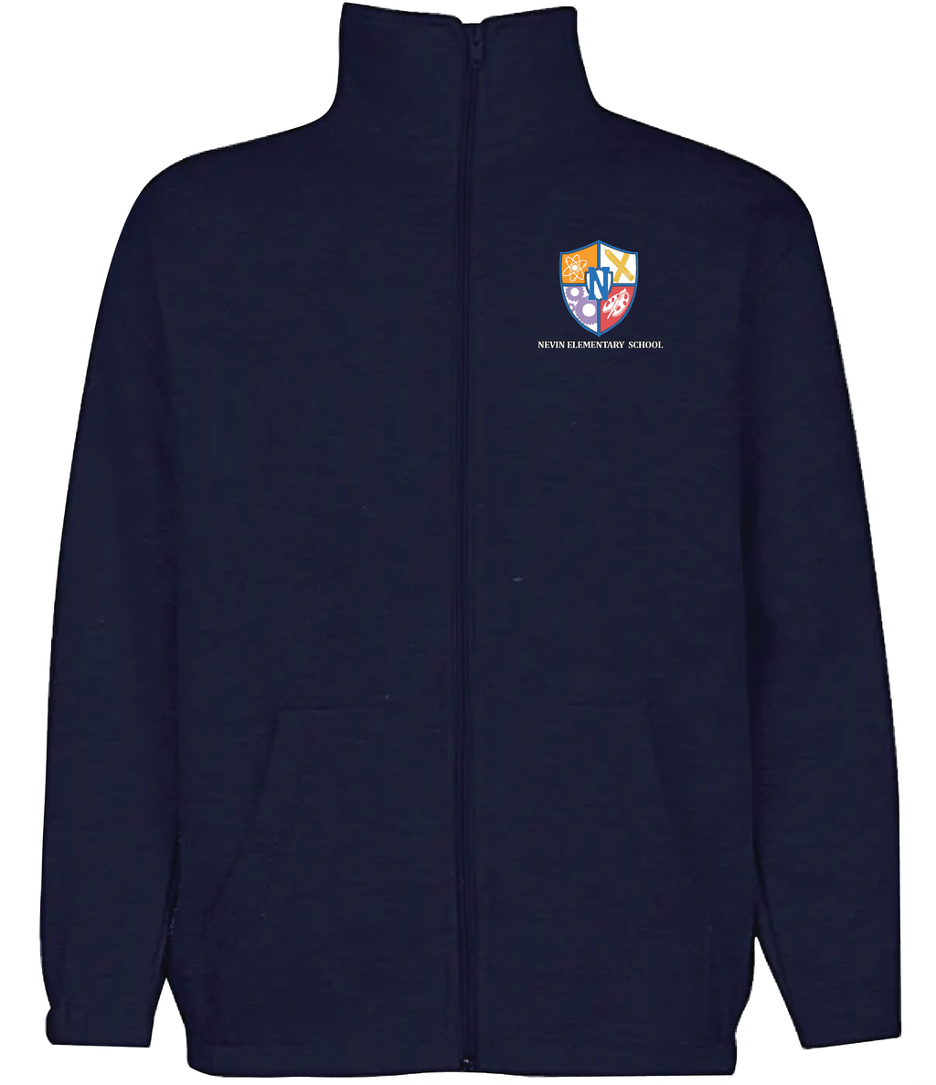 Nevin Ave Elementary No Hood Zip-Up Sweater – Faith Uniforms