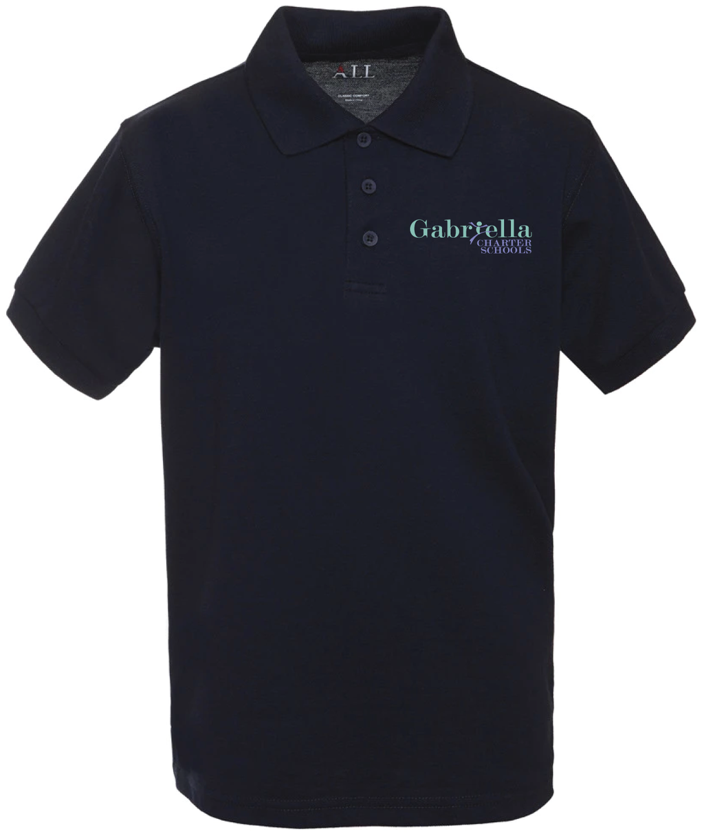 Gabriella Polo Black & Purple: Act Fast, Limited Stock! – Faith Uniforms