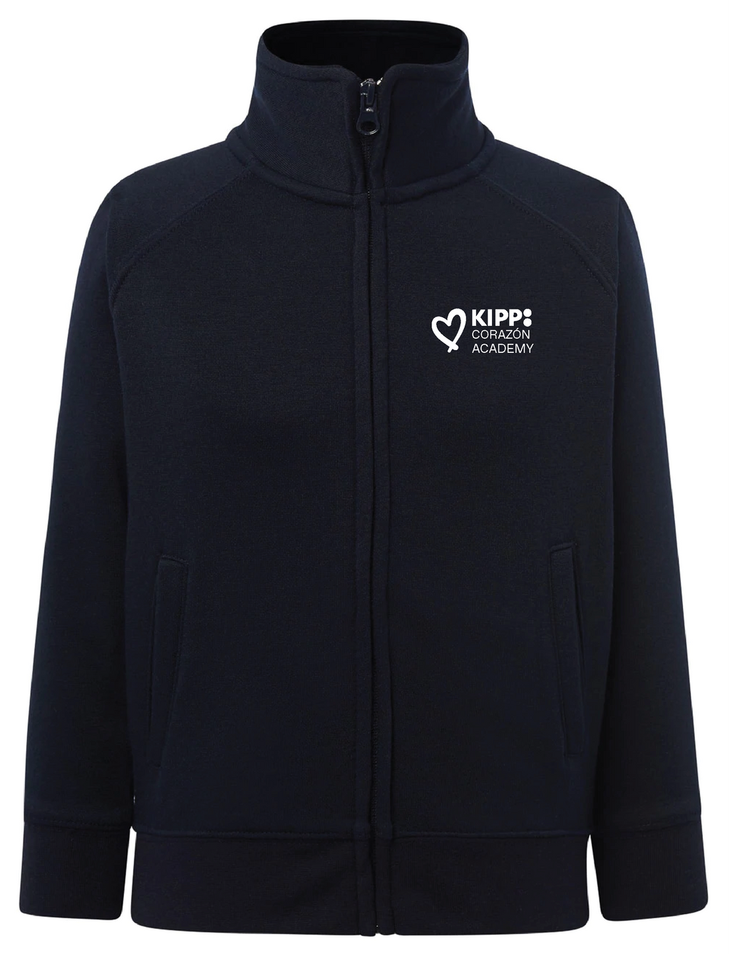 KIPP Corazon No Hood Full Zip-Up Sweater – Faith Uniforms